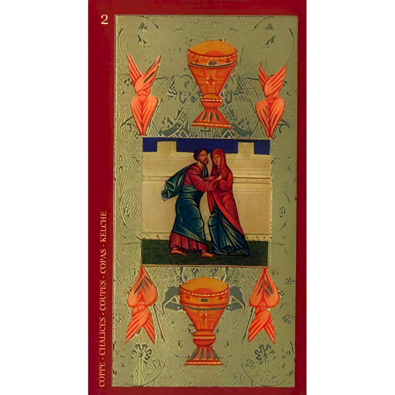 Tarot Dorado del Zar | Iconografía Ortodoxa | Lo Scarabeo