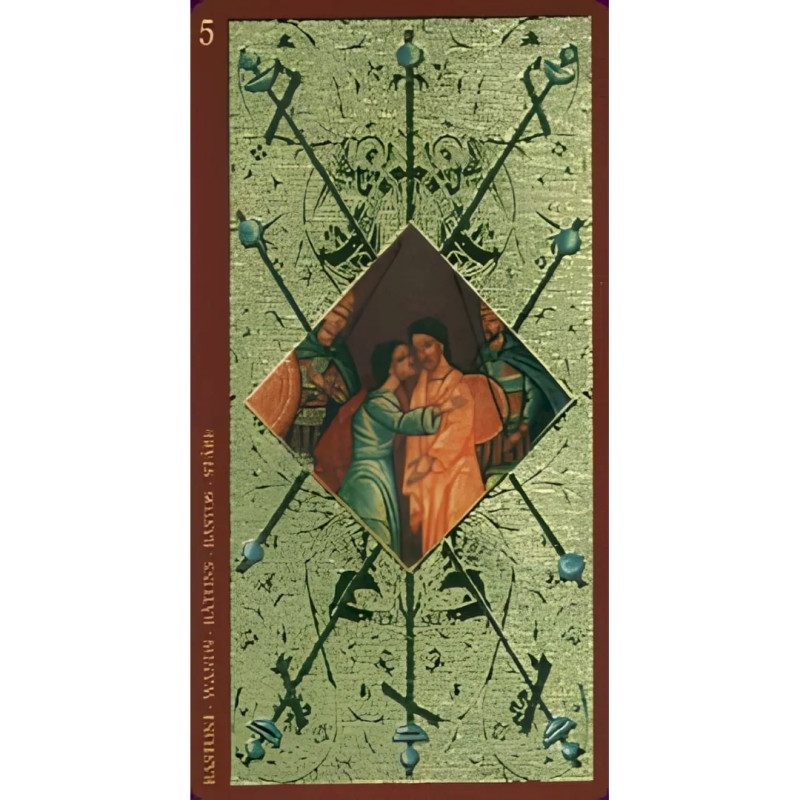Tarot Dorado del Zar | Iconografía Ortodoxa | Lo Scarabeo