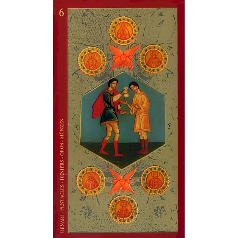 Tarot Dorado del Zar | Iconografía Ortodoxa | Lo Scarabeo